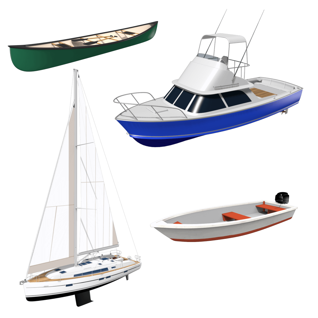 Terminologie en nautisme - Proue - Poupe - Tribord - Bâbord