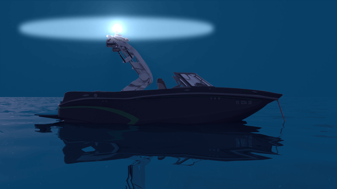 Feux de navigation à montrer la nuit selon le type de bateau