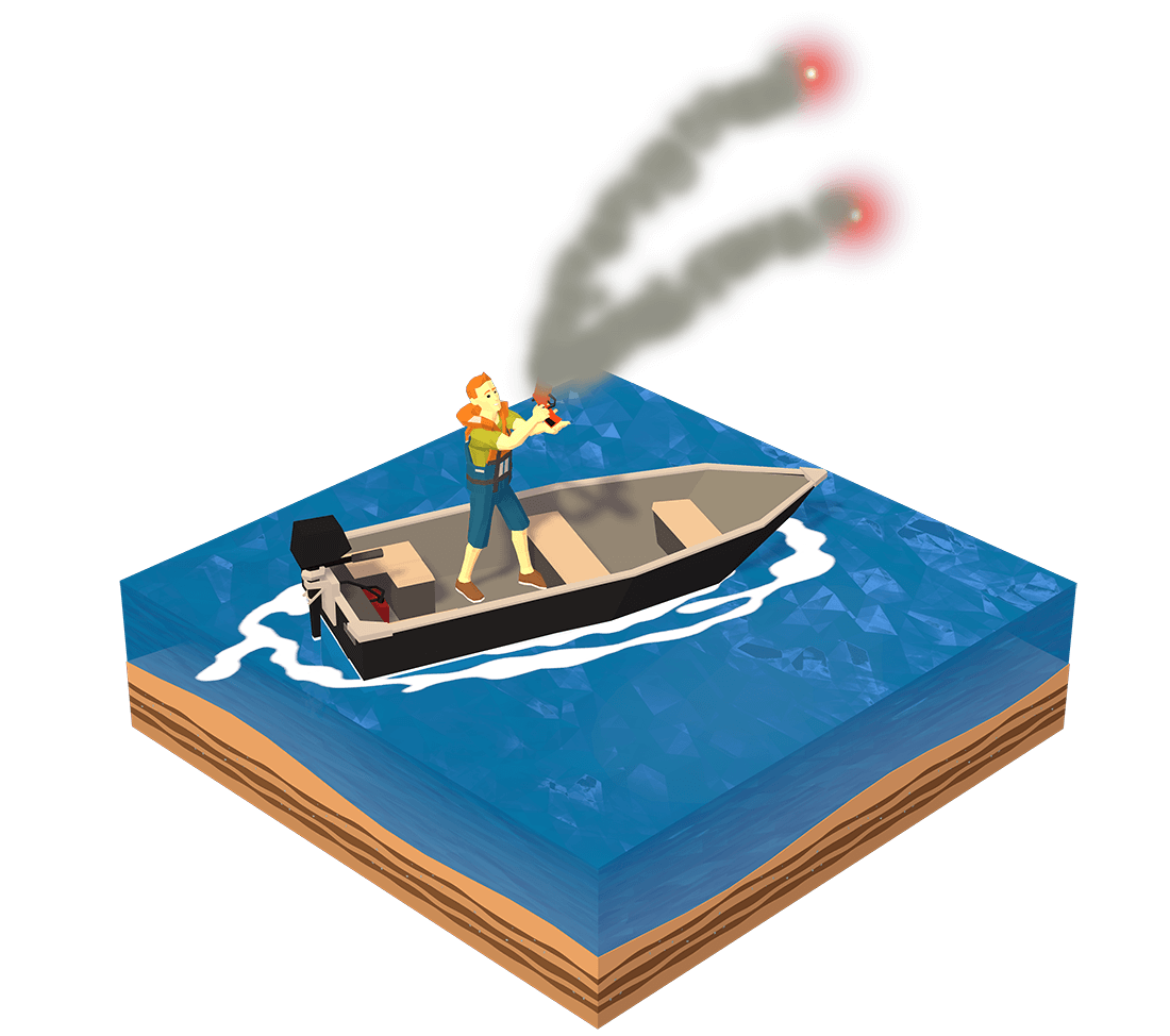 Quels sont les signaux de détresse à utiliser en bateau?