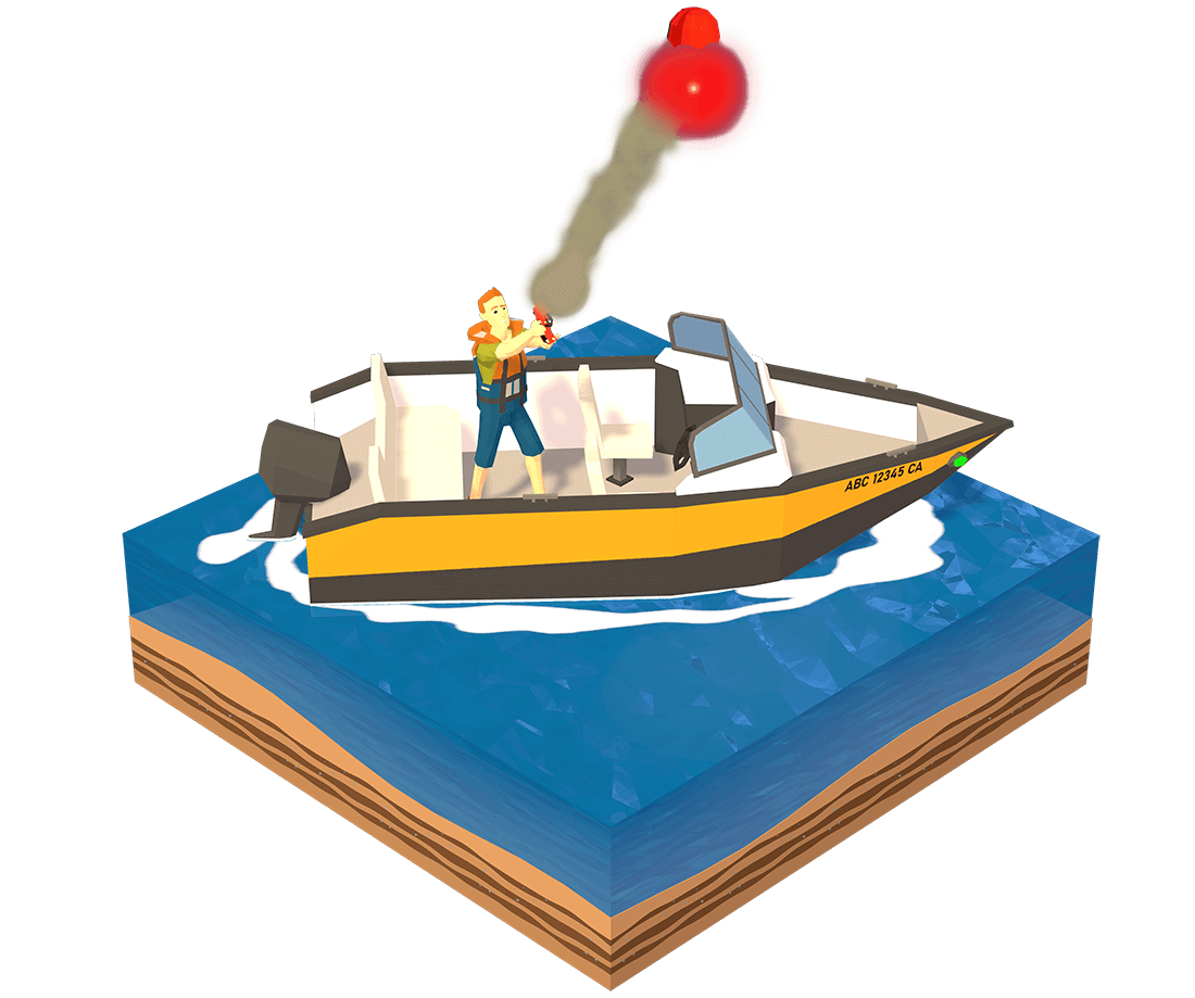 Quels sont les 4 types de fusées de détresse approuvées au Canada?