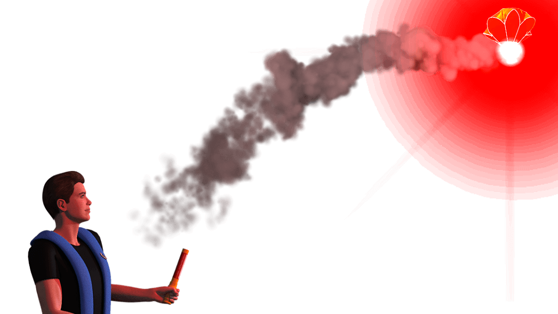 Quels sont les 4 types de fusées de détresse approuvées au Canada?